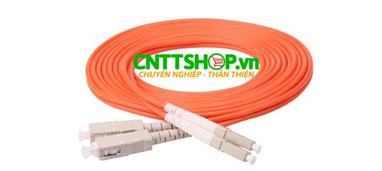 Dây nhảy quang Multi Mode LC-SC -10m Duplex OM2 50 /125μm